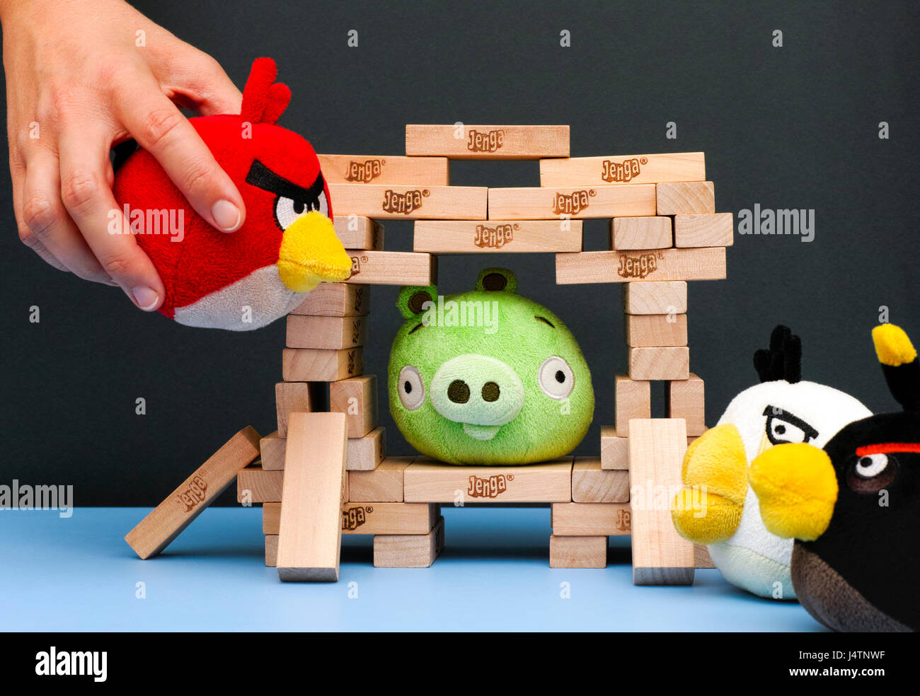 Angry bird red hi-res stock photography and images - Alamy