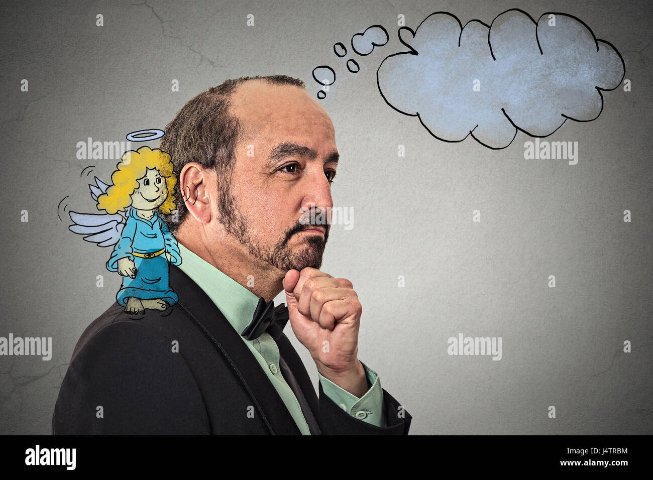 Guardian angel man High Resolution Stock Photography and Images - Alamy