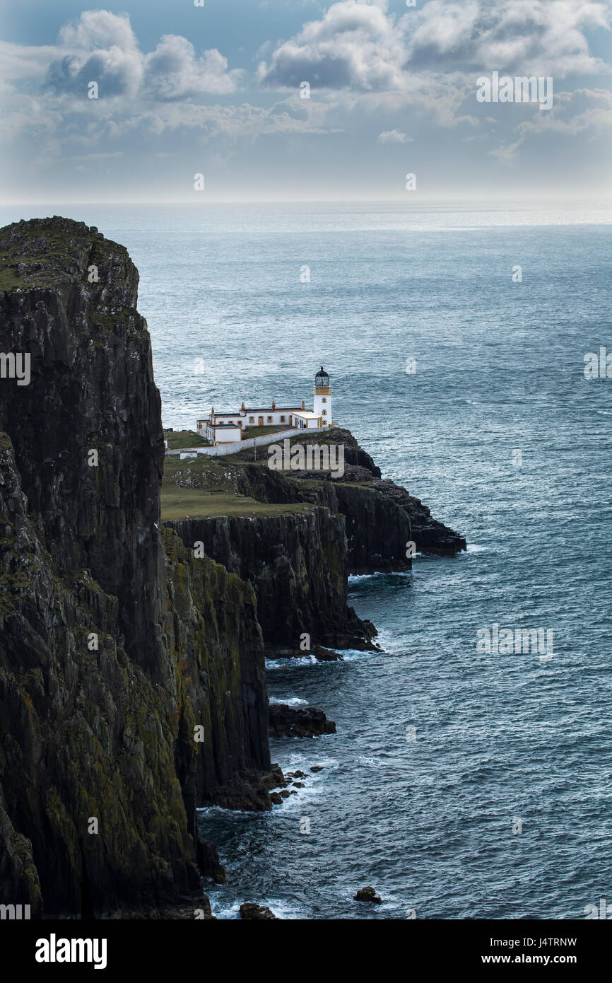 Lighthouse storm scotland hi-res stock photography and images - Alamy