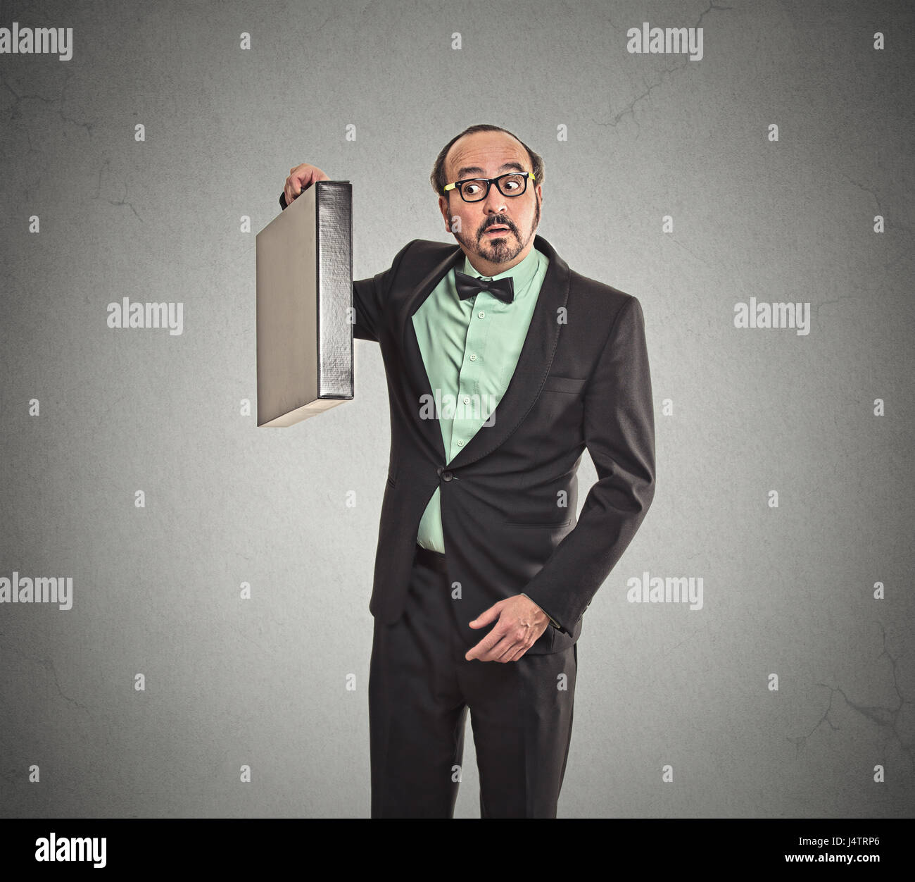 Business man briefcase rich hi-res stock photography and images - Alamy