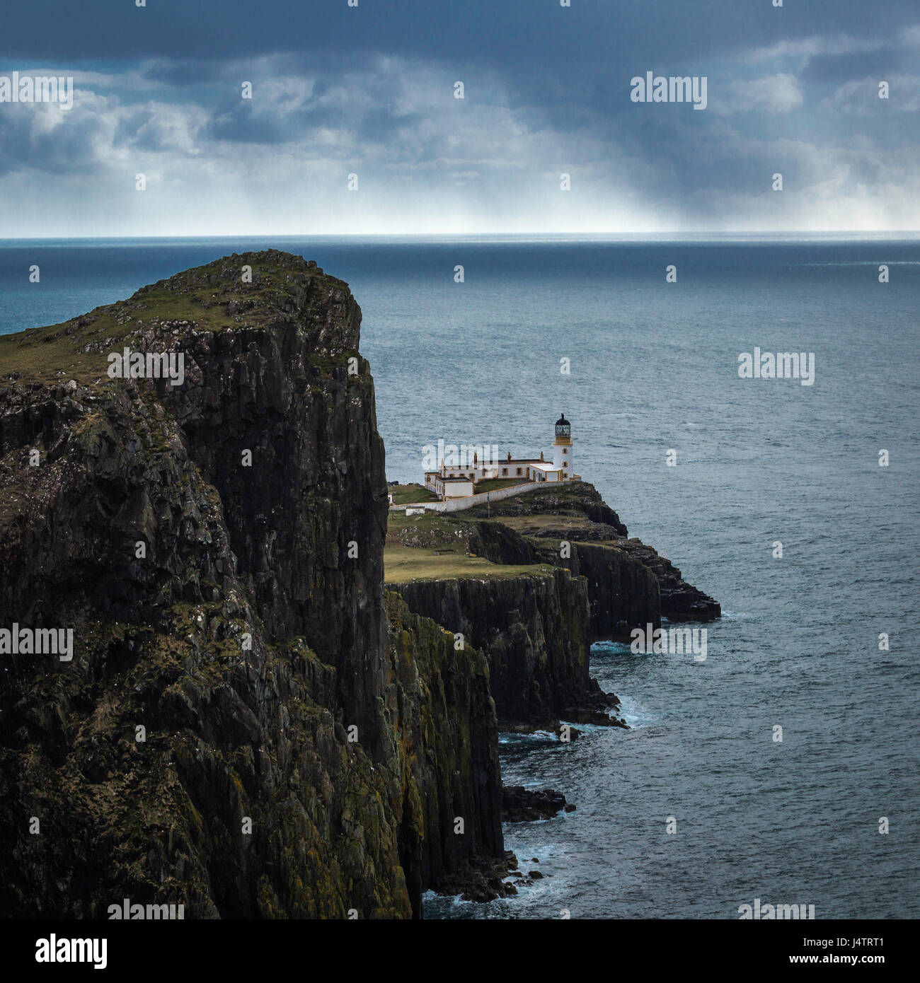 Neist Point Lighthouse, Isle of Skye, Scotland Stock Photo - Alamy