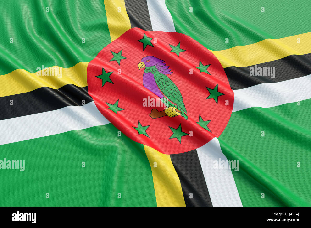 Flag dominica national country symbol hi-res stock photography and ...