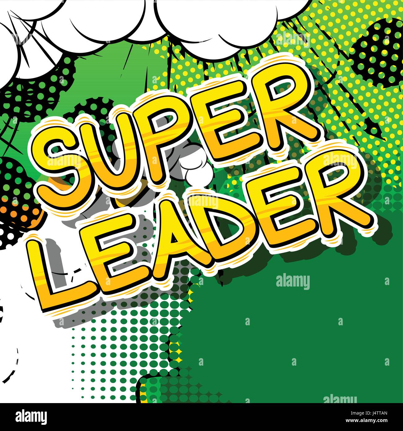 Super leader comic book hi-res stock photography and images - Alamy