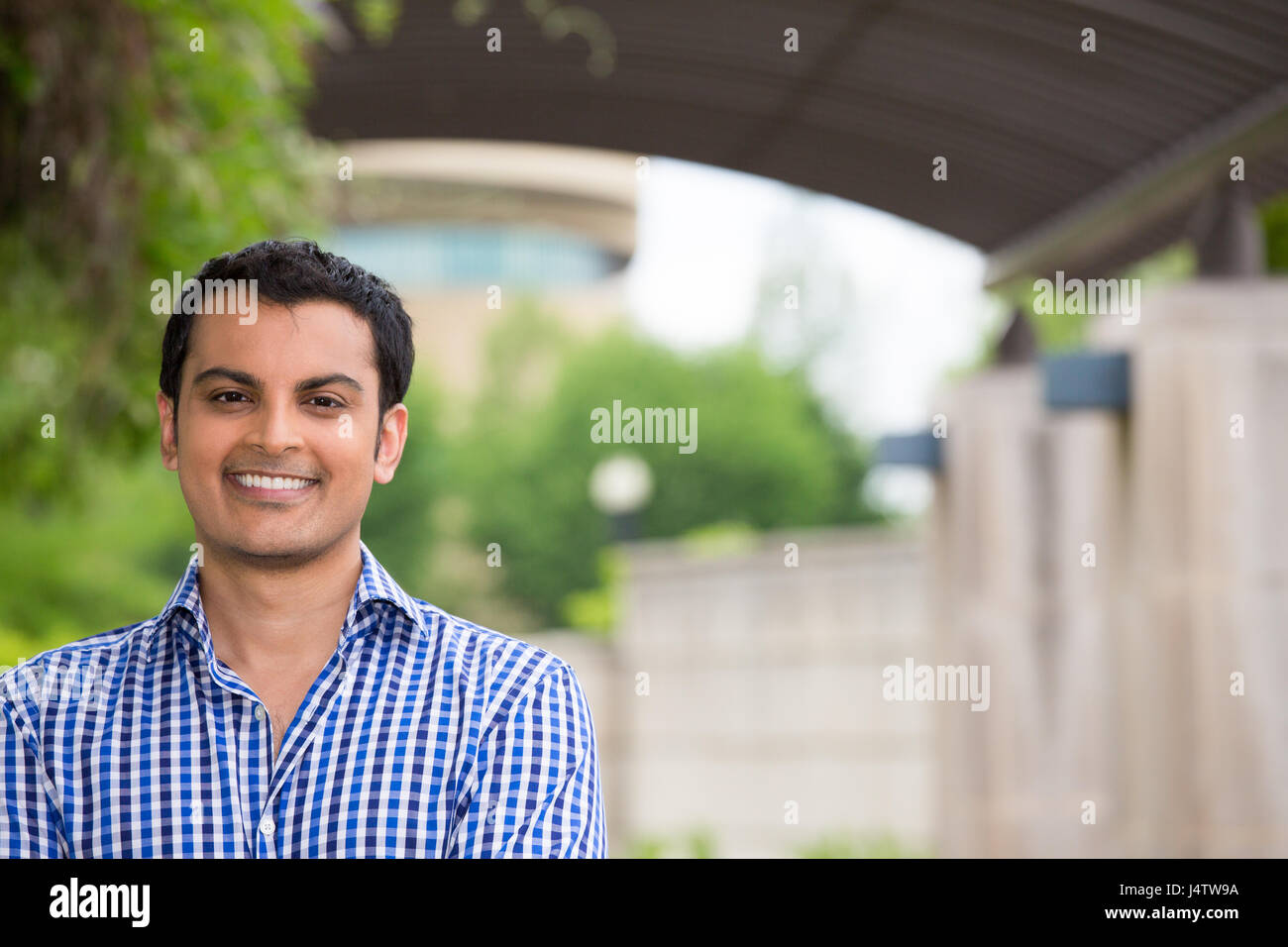Closeup headshot portrait, happy handsome business man, smiling, in ...