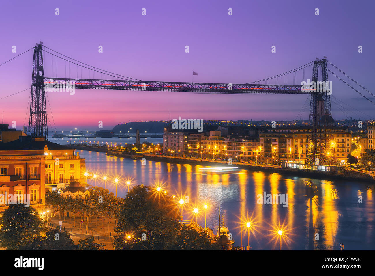 The bizkaia hanging bridge hi-res stock photography and images - Alamy