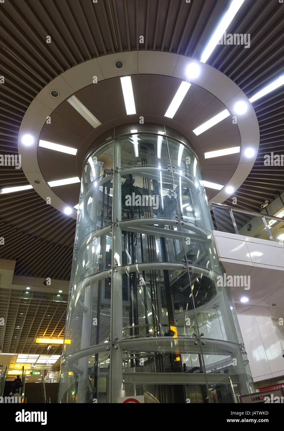 Transparent elevator hi-res stock photography and images - Alamy