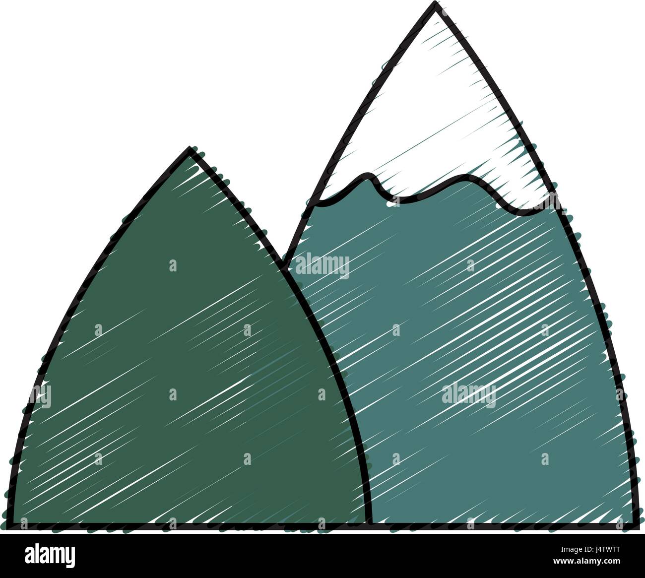 mountains icon image Stock Vector Image & Art - Alamy