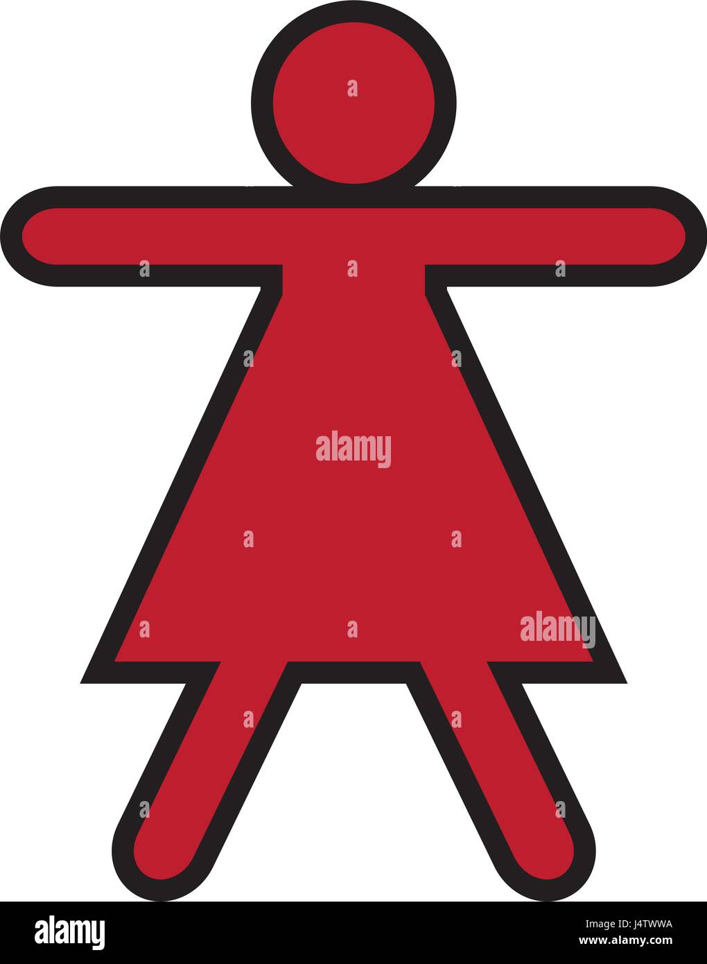 pictogram woman icon Stock Vector Image & Art - Alamy