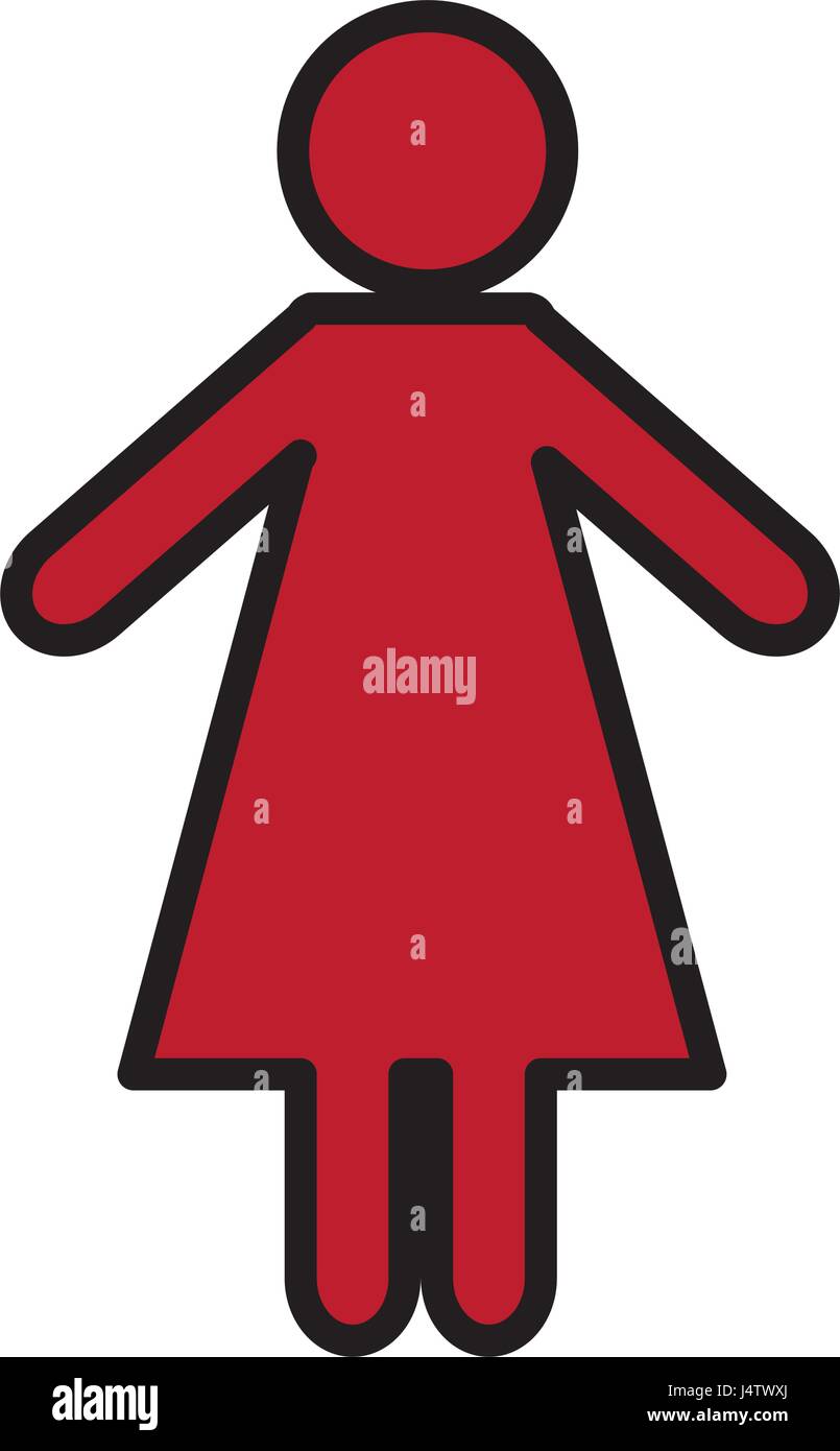 pictogram woman icon Stock Vector Image & Art - Alamy