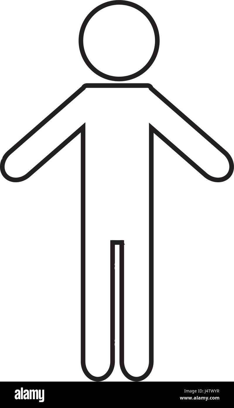 pictogram man icon Stock Vector Image & Art - Alamy