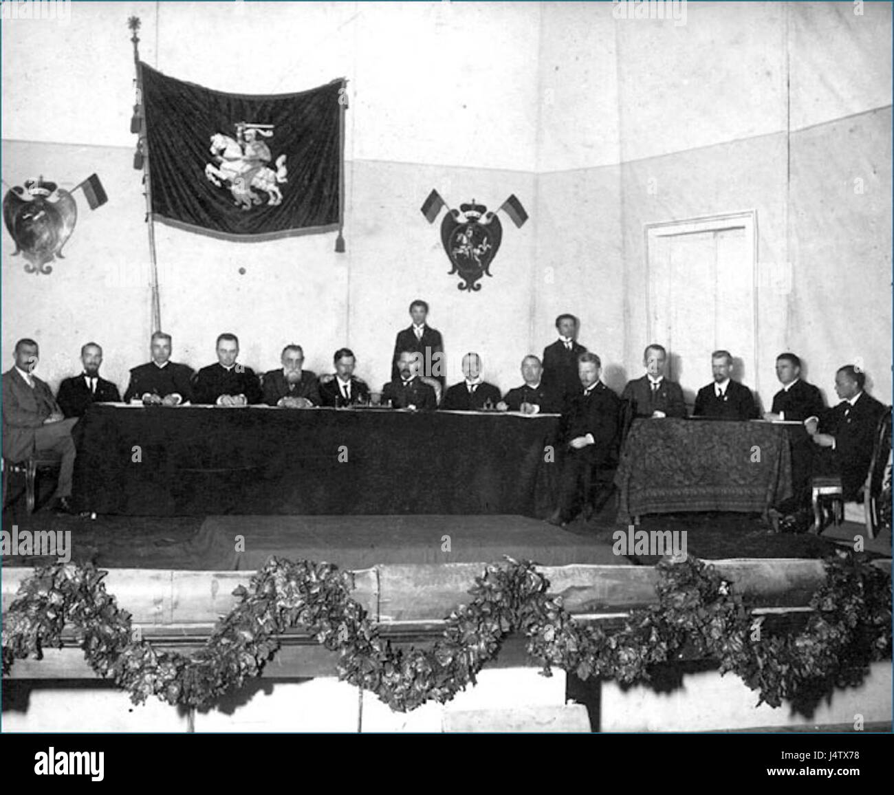 Vilnius Conference 1917 Stock Photo - Alamy