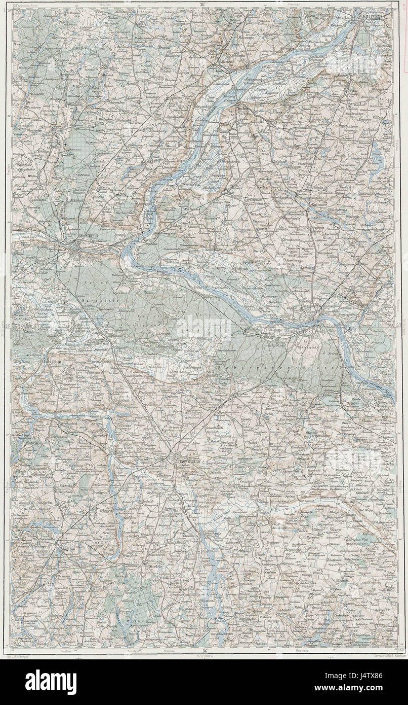 Map of thorn hi-res stock photography and images - Alamy