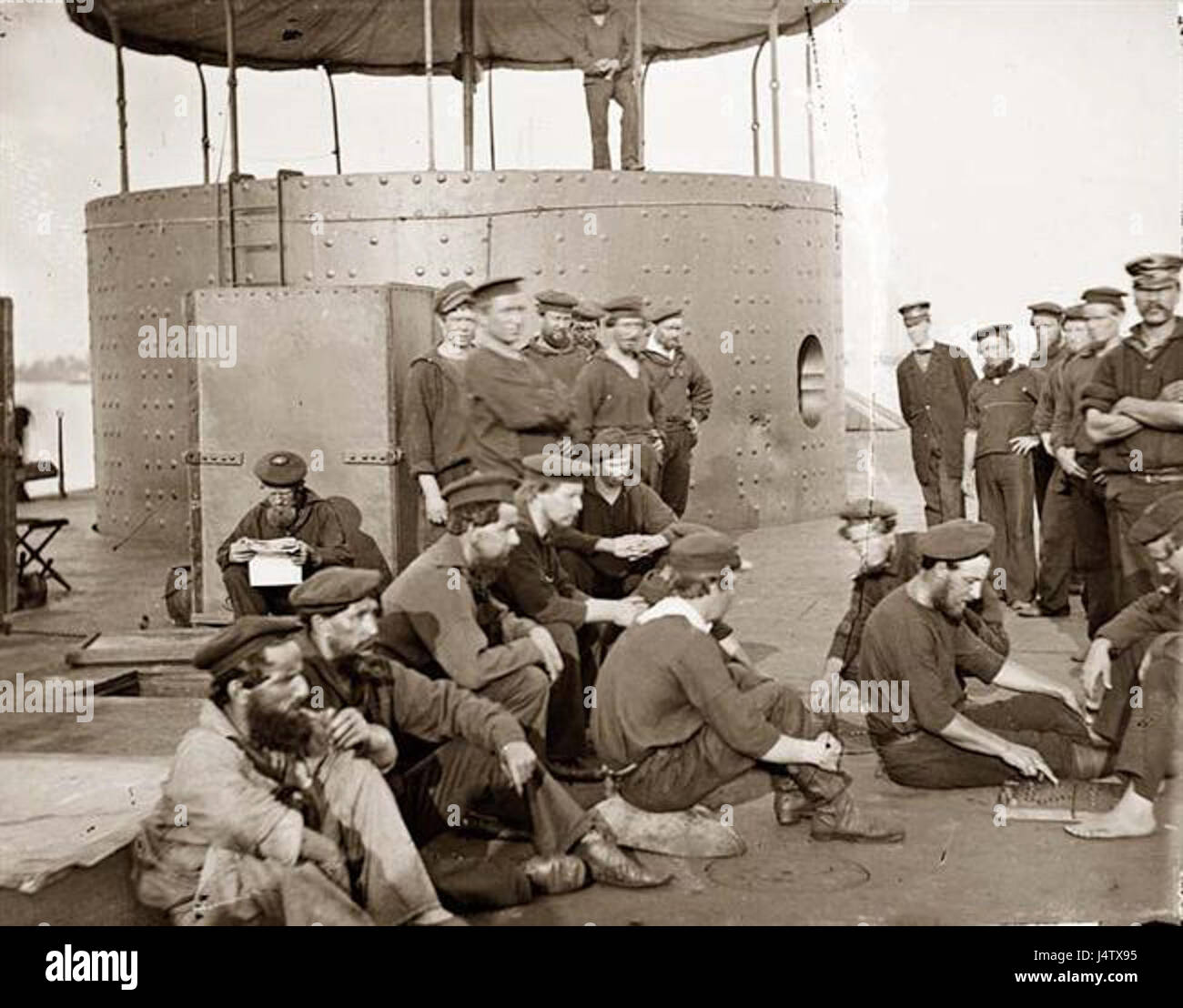 The USS Monitor was an iconic ironclad warship of the American Civil ...