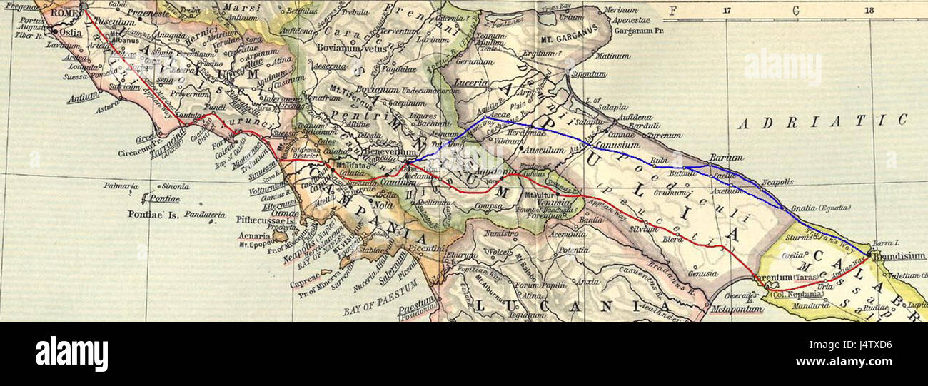 The *Via Appia* is one of the oldest and most important Roman roads ...