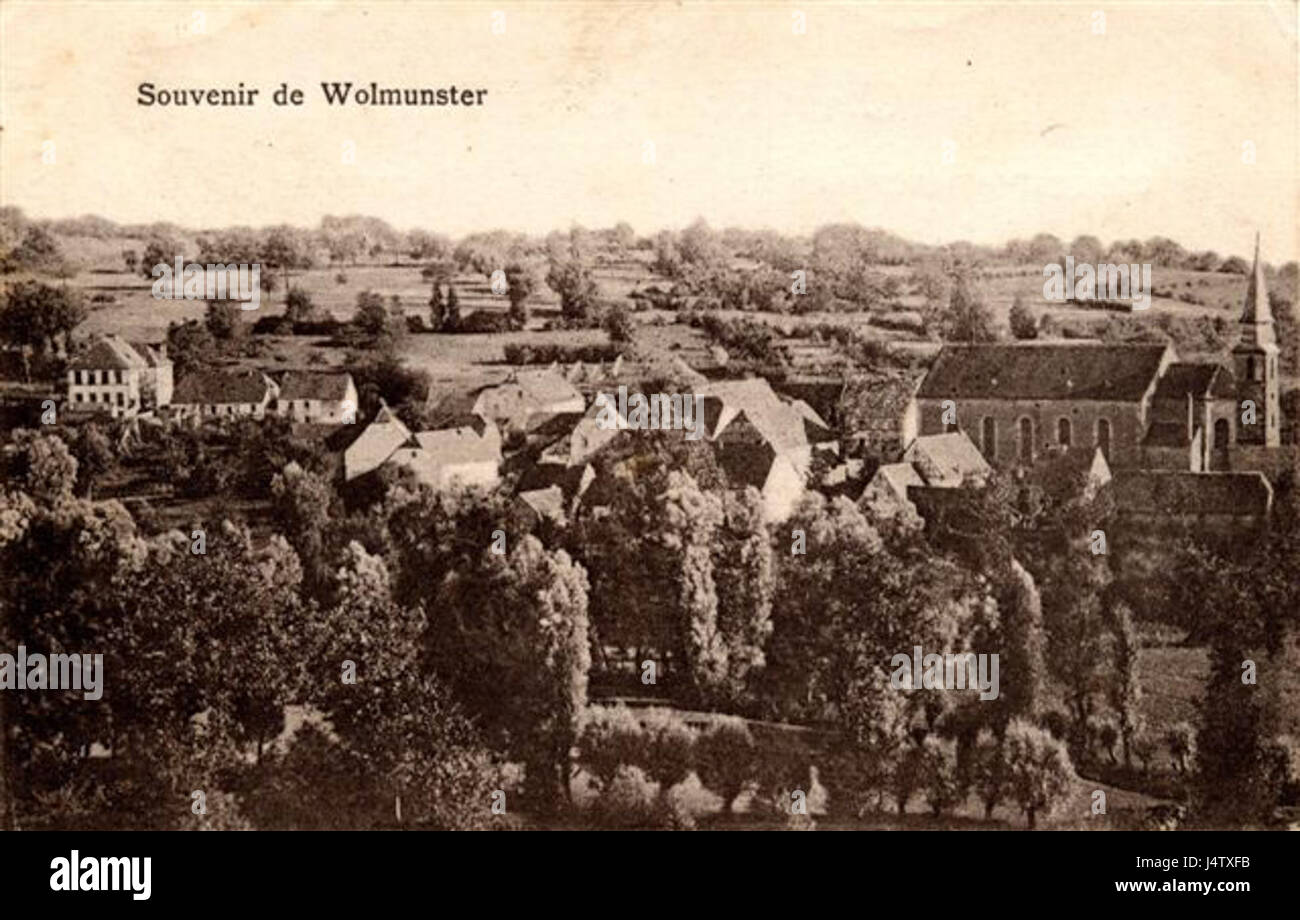 The Volmunster Panorama presents a wide view of Volmunster, showcasing ...