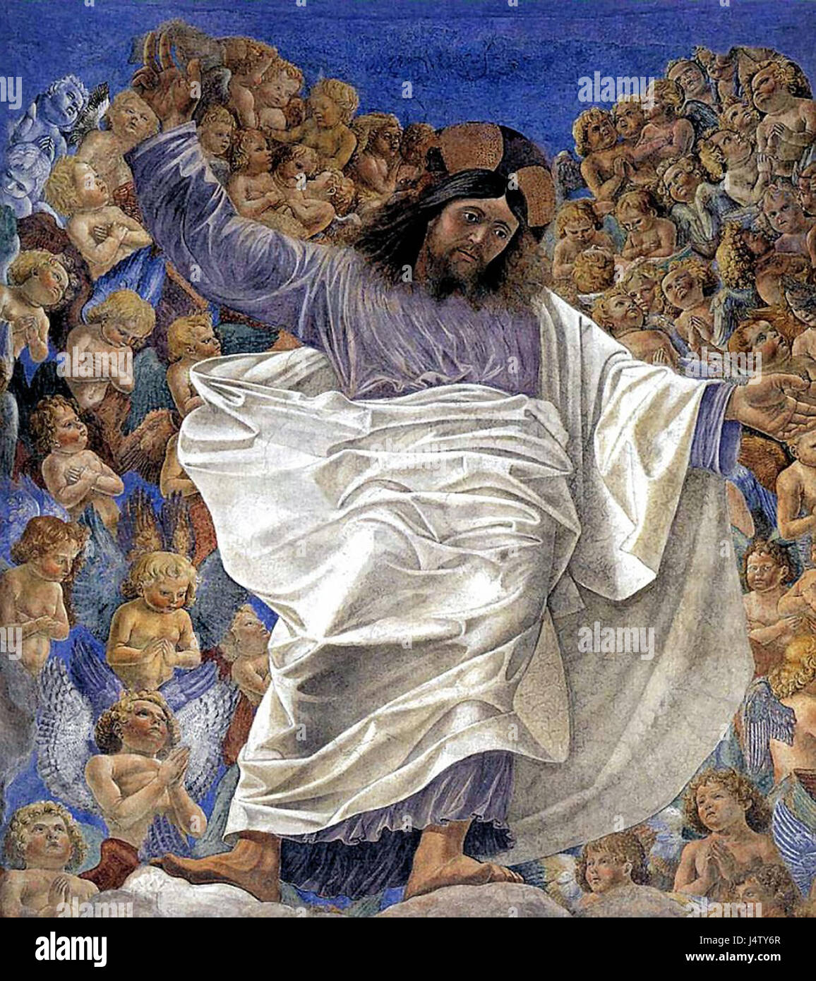 Triumphant Christ 1483 Melozzo da Forli Stock Photo - Alamy