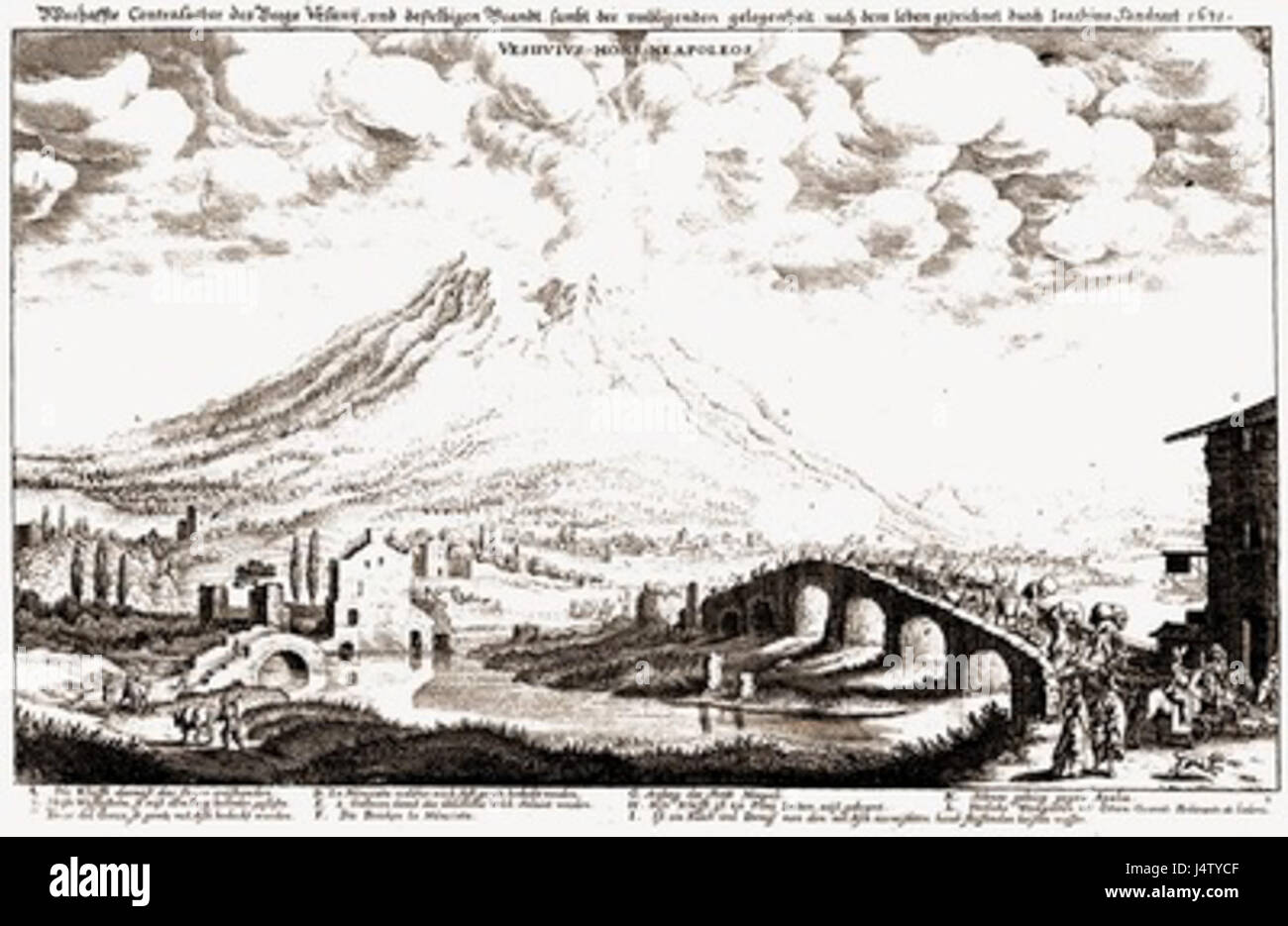 The eruption of Mount Vesuvius in 1631 was one of the most devastating ...