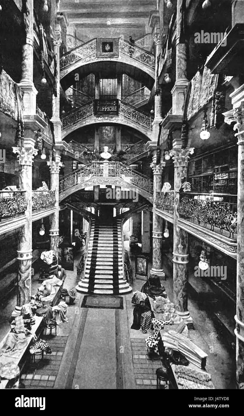 This title refers to the interior of the Herzmansky department store in ...