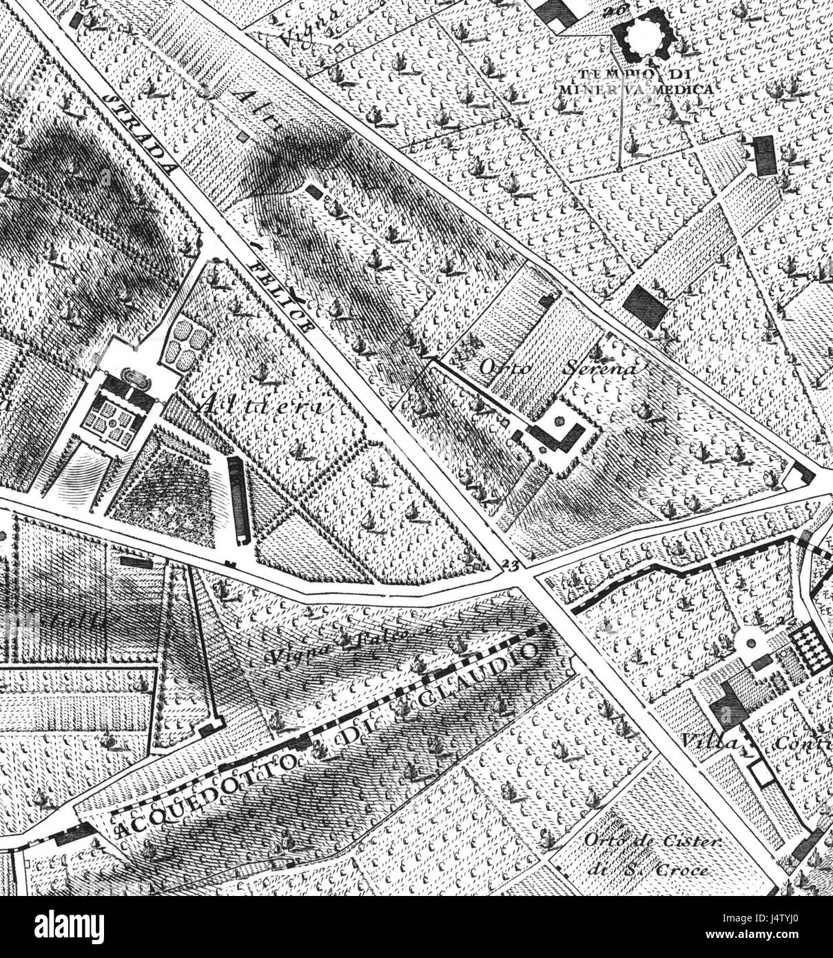 Nolli map of rome hi-res stock photography and images - Alamy