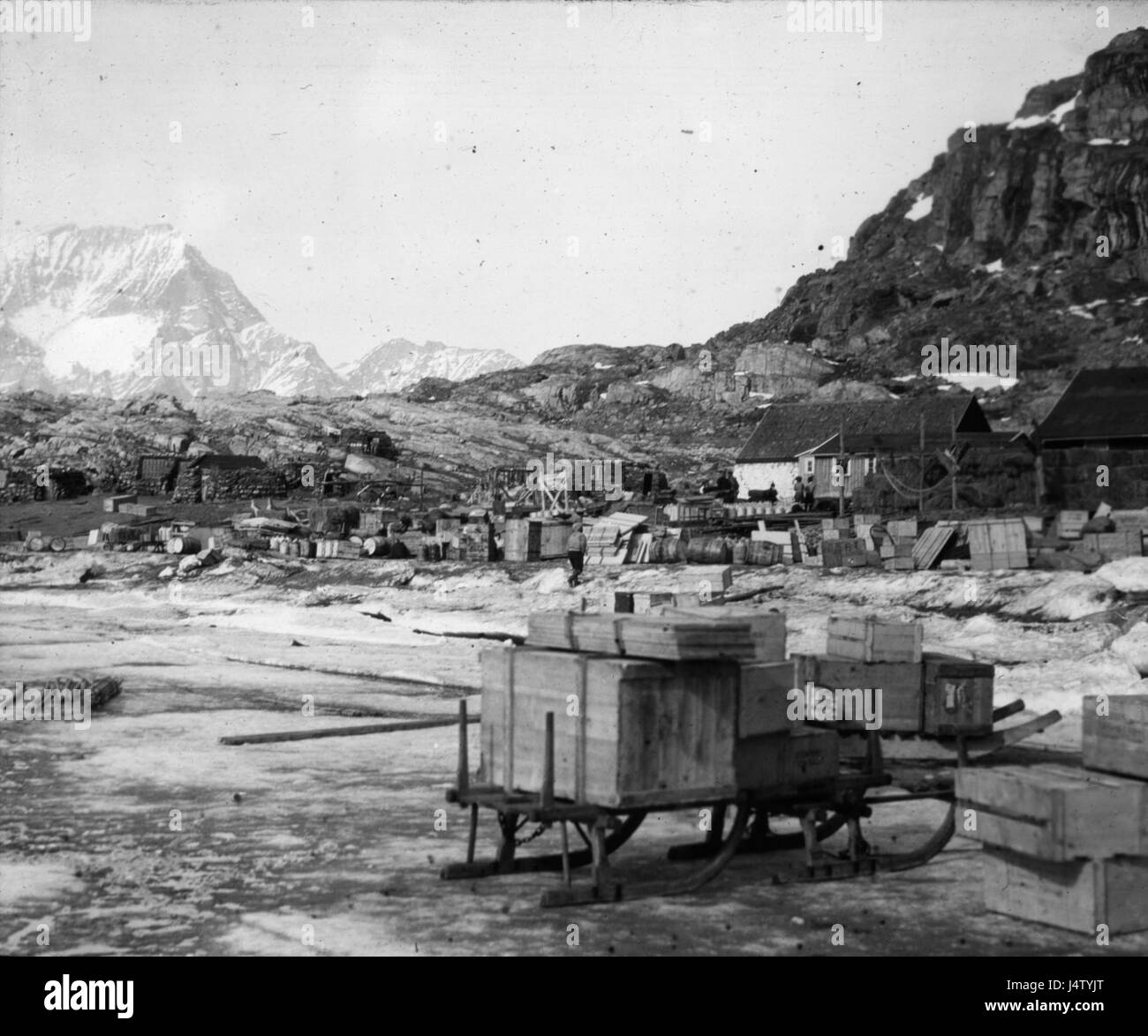 Wegener Expedition 1930 09 Stock Photo - Alamy