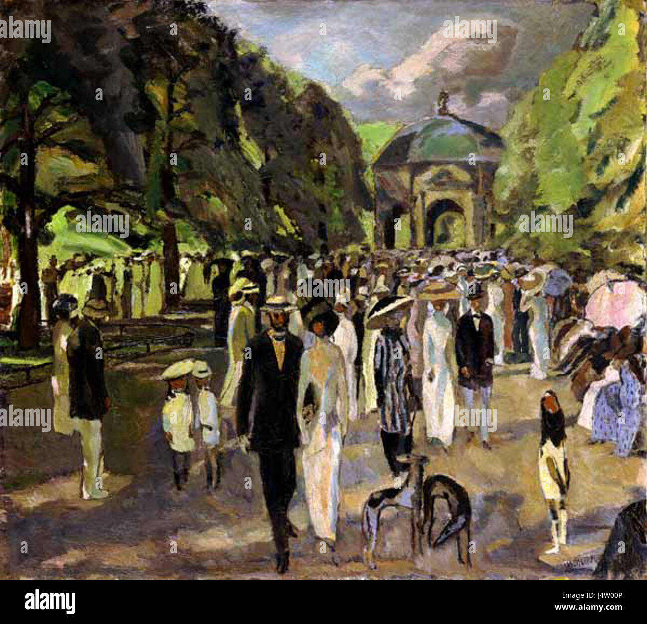 This artwork, 'Weisgerber 28,' is attributed to the artist Weisgerber ...