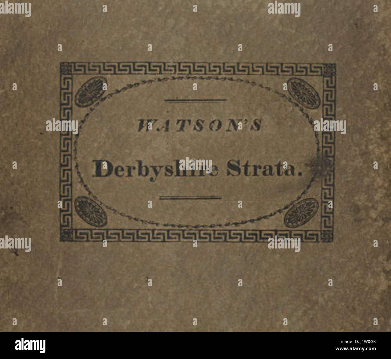 Old map of derbyshire hi-res stock photography and images - Alamy