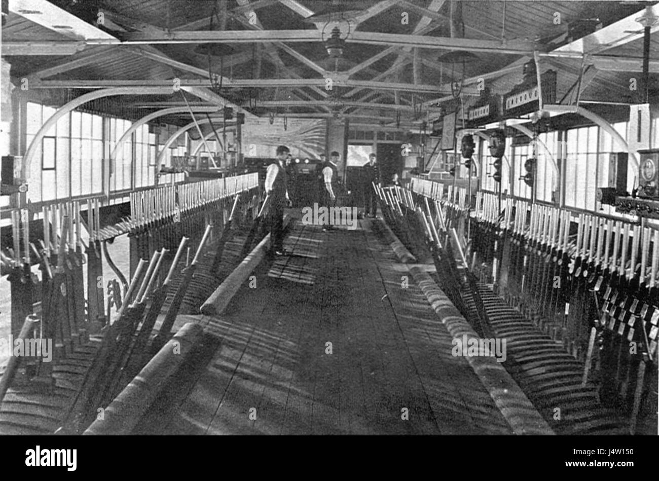 The signal box at Waterloo Station, as described in Howden's 'Boys ...