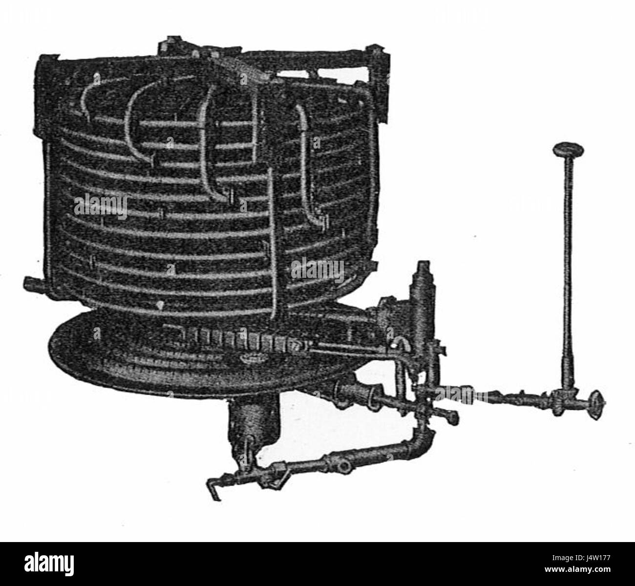 The white steam car steam generator, as described in Rankin Kennedy's ...
