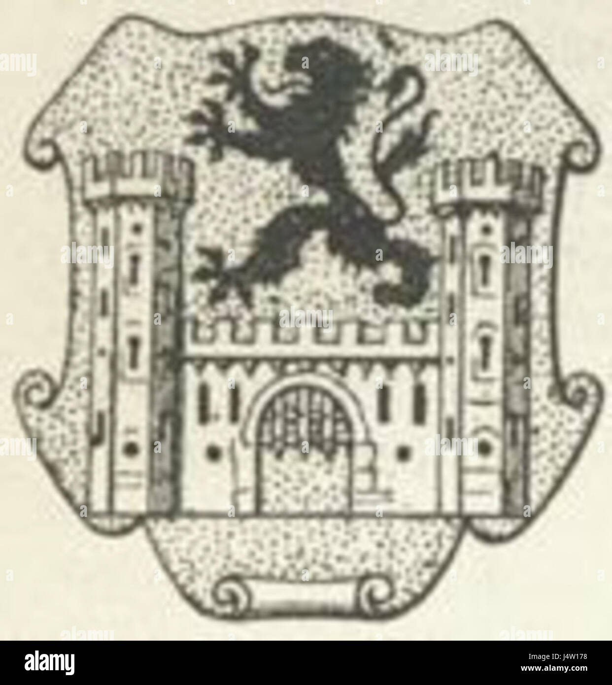 'Wappen von Sagan' refers to the coat of arms of Sagan, a historic town ...