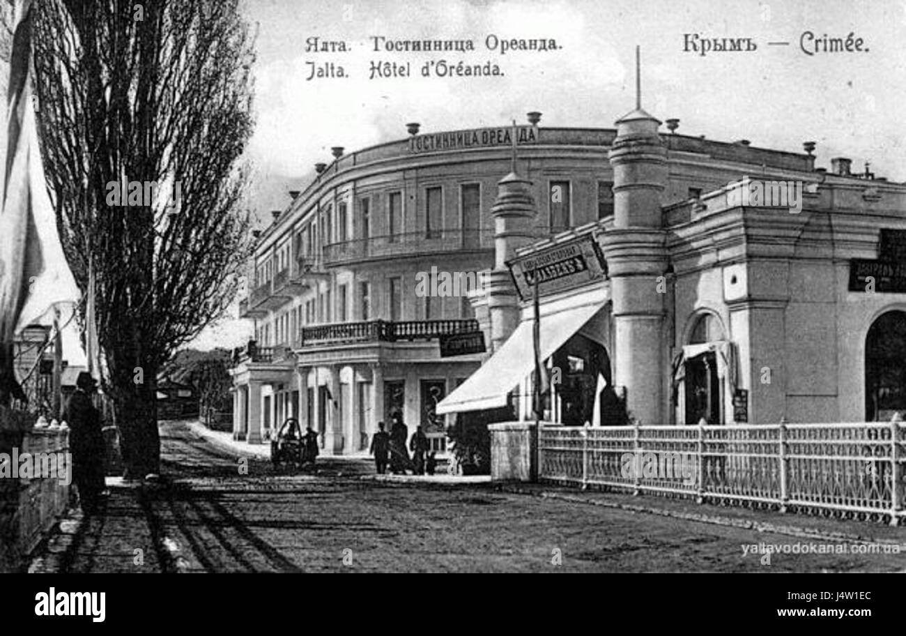 Historic yalta map hi-res stock photography and images - Alamy