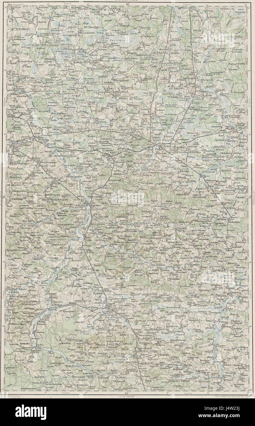 Old zamosc map hi-res stock photography and images - Alamy