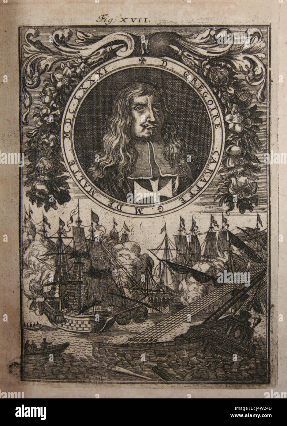 This image features Grandmaster Gregoire Caraffe of the Knights of ...