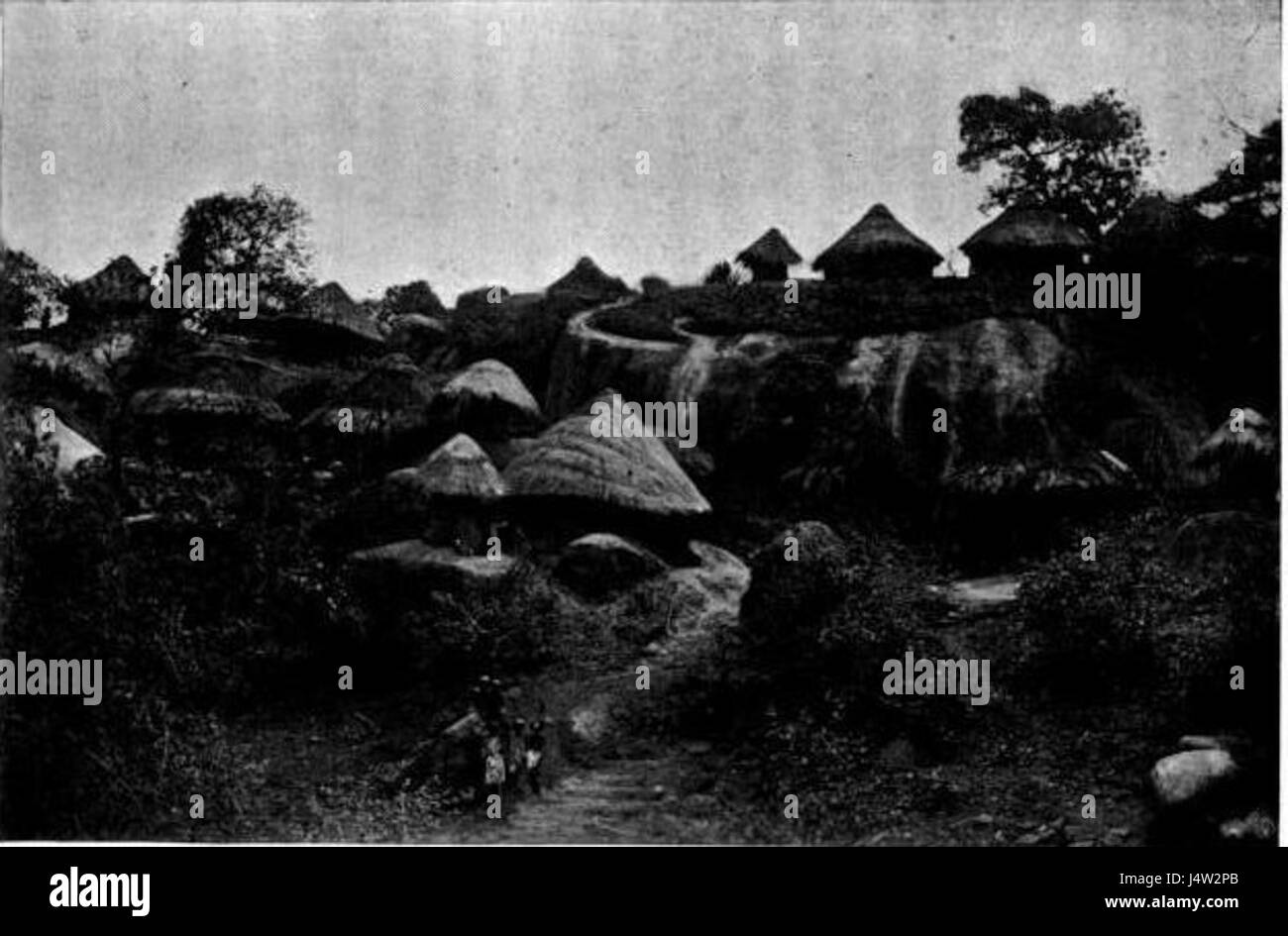 Traditional African huts are dwellings made from locally available ...