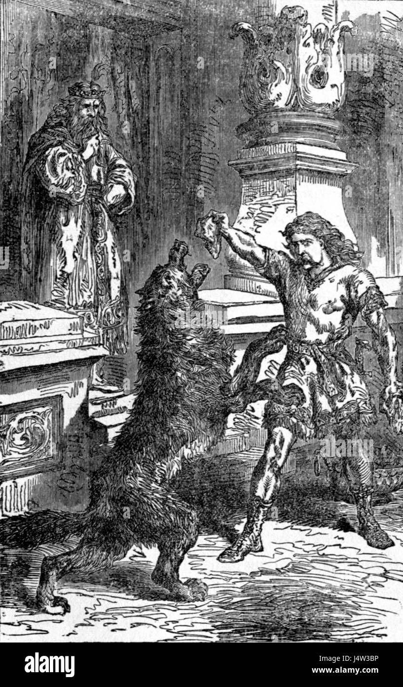 In Norse mythology, Tyr, the god of war and justice, fed the wolf ...