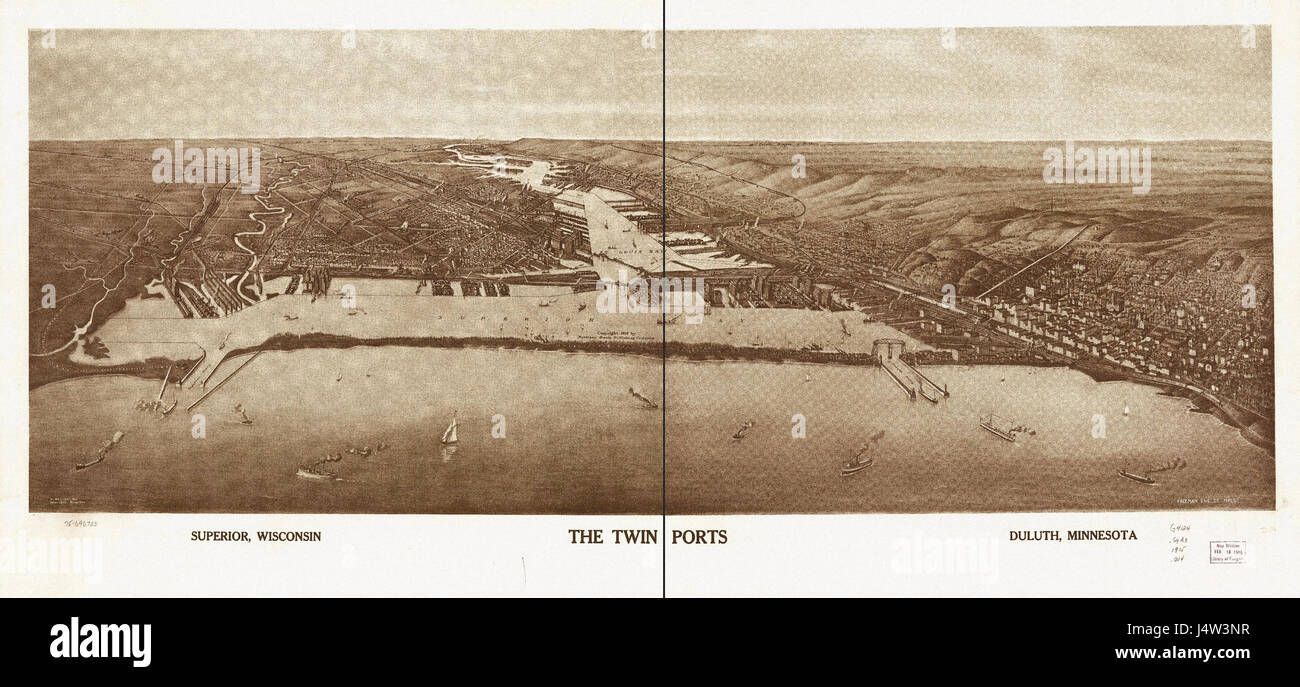 Twin ports of duluth superior hi-res stock photography and images - Alamy