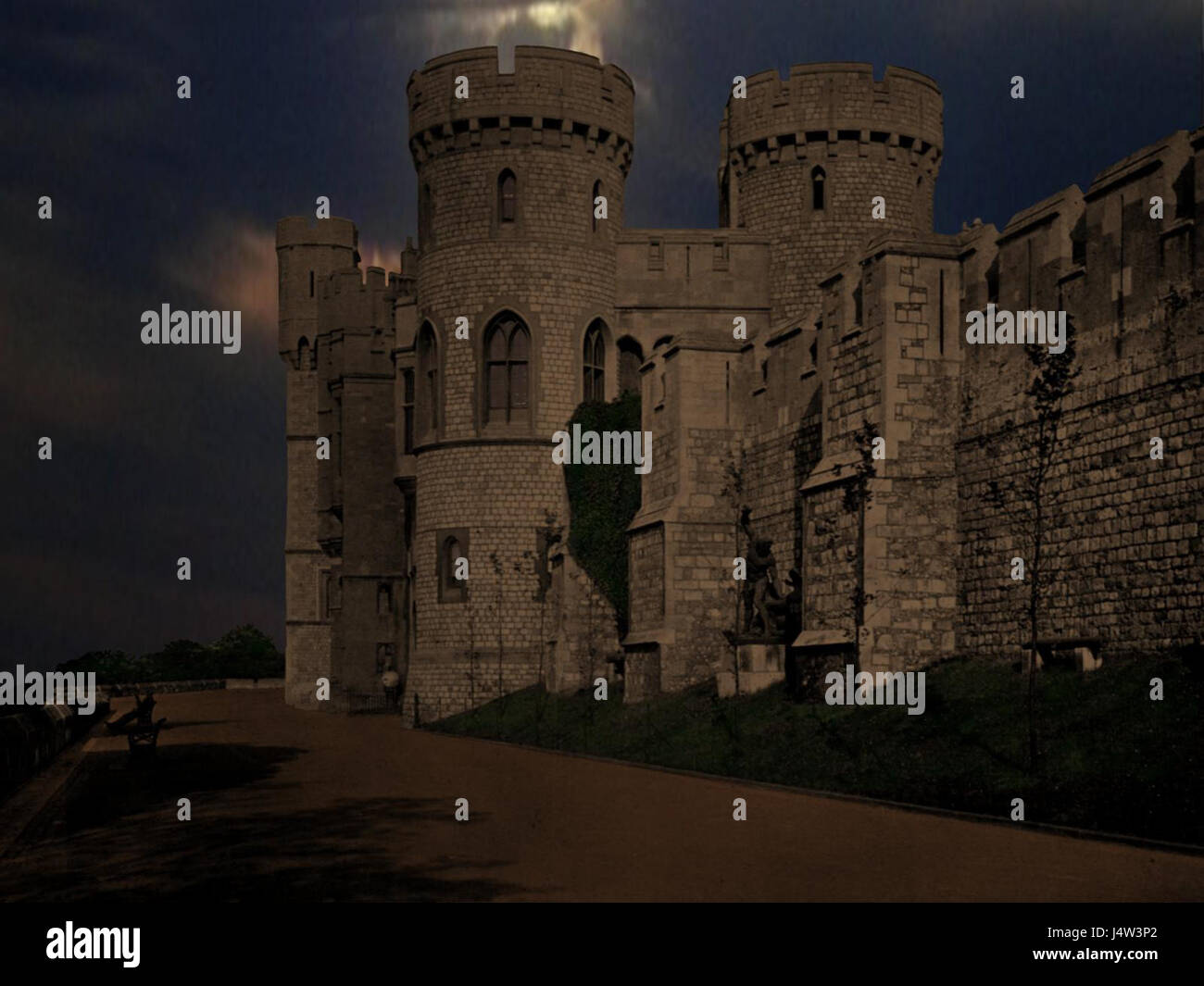 This image showcases The Norman Tower, an iconic structure known for ...
