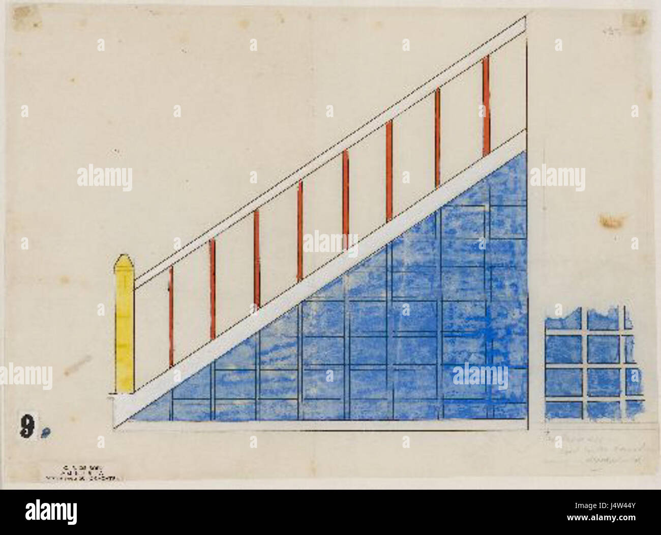 Theo van Doesburg, a Dutch artist and a key figure in the De Stijl ...