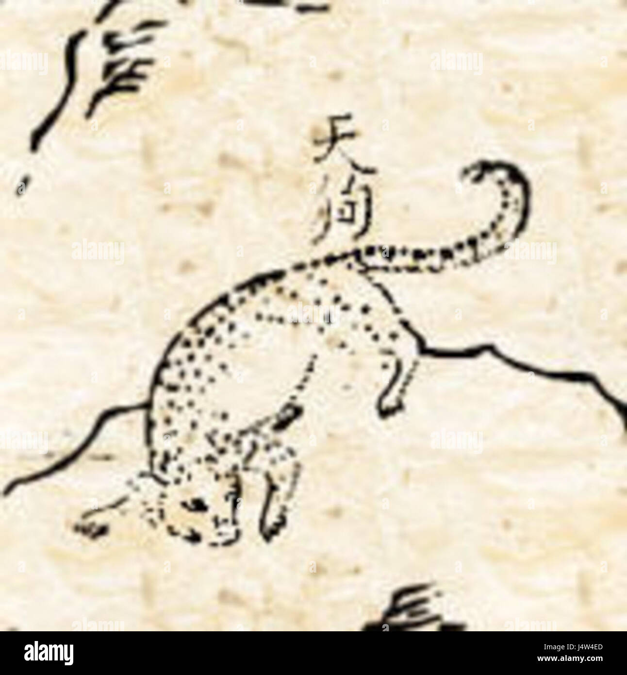 Tiangou refers to a term from Chinese mythology or historical contexts ...