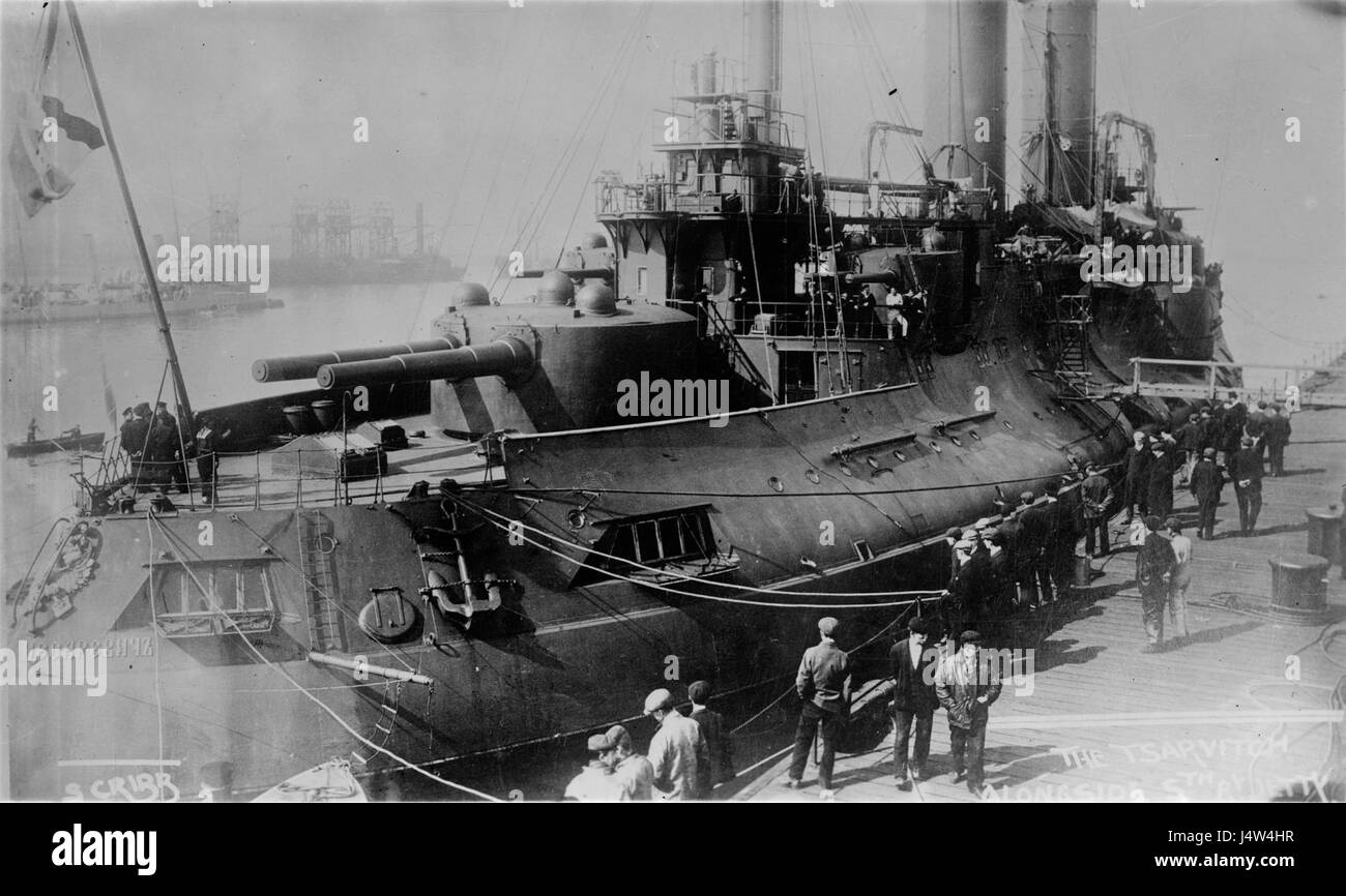 Tsesarevich 1907 refers to the Russian imperial ship, Tsesarevich ...