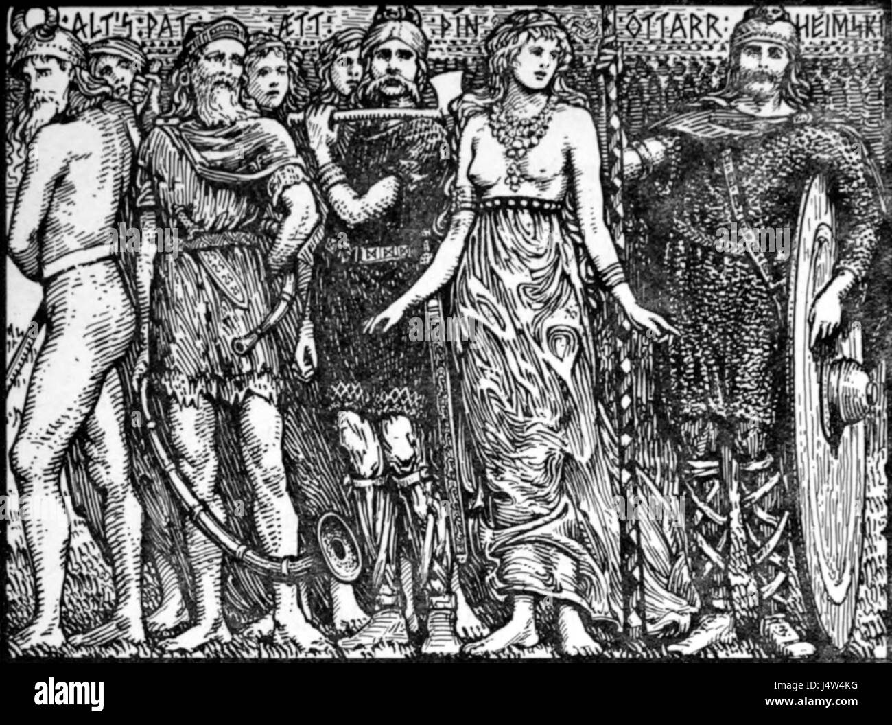 This work examines the ancestry of Ottar, a historical figure in Norse ...