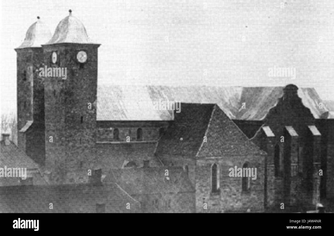 Viborg Cathedral (Domkirke) in Denmark is a historic church that dates ...