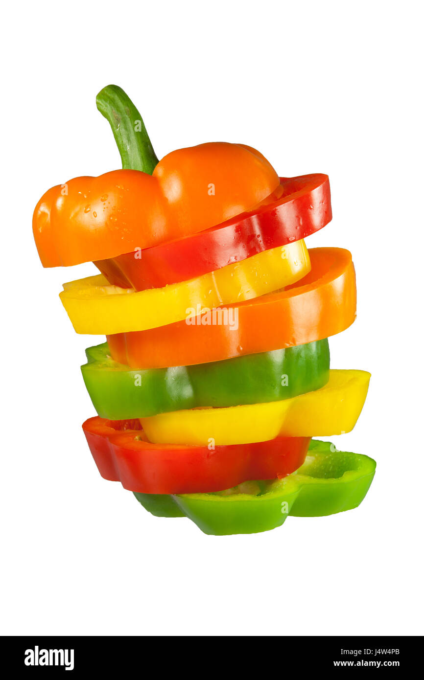 Mixed peppers sliced hi-res stock photography and images - Alamy