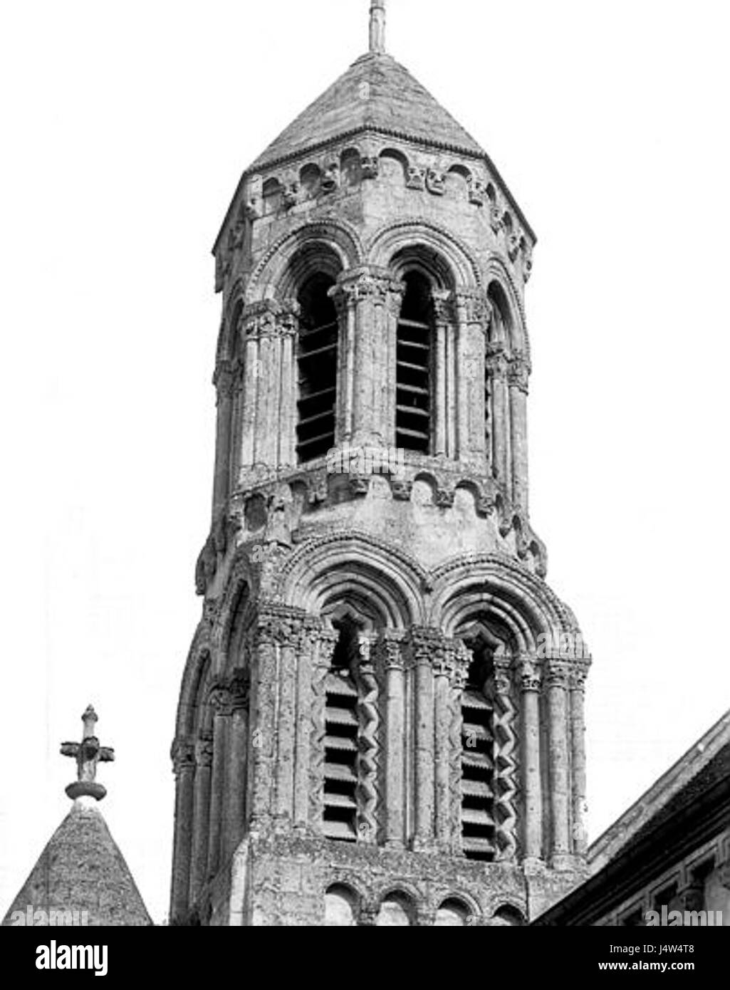 Tracy-le-Val's west-facing bell tower is a significant feature of the ...