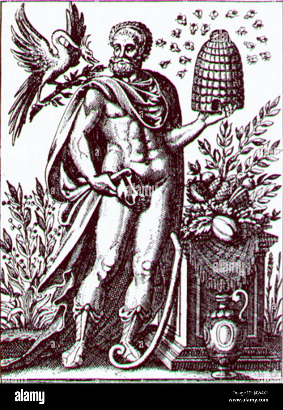 Trophonius is a figure from Greek mythology, known for being an oracle ...