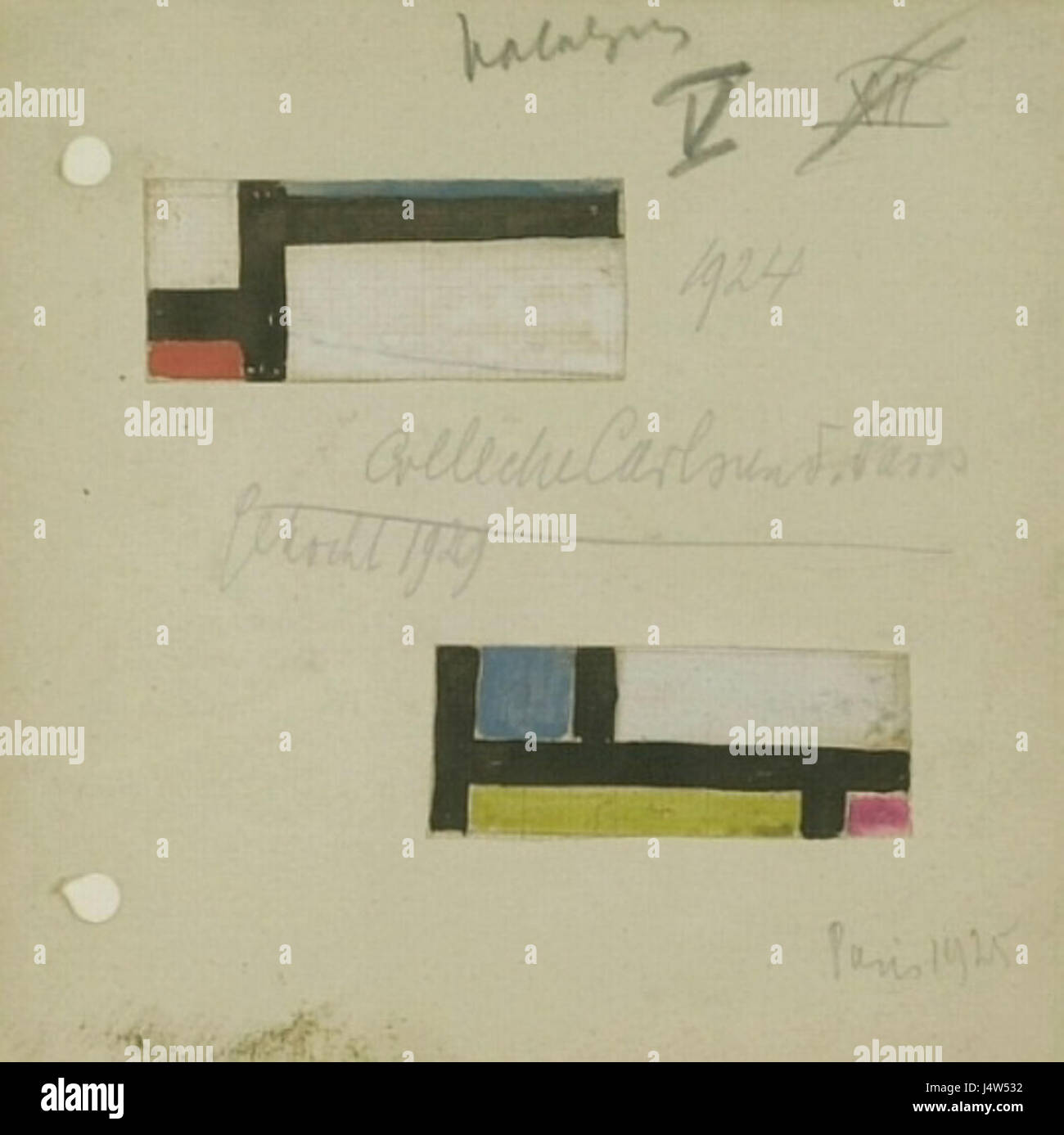 Theo van Doesburg was a Dutch artist and a key figure in the De Stijl ...