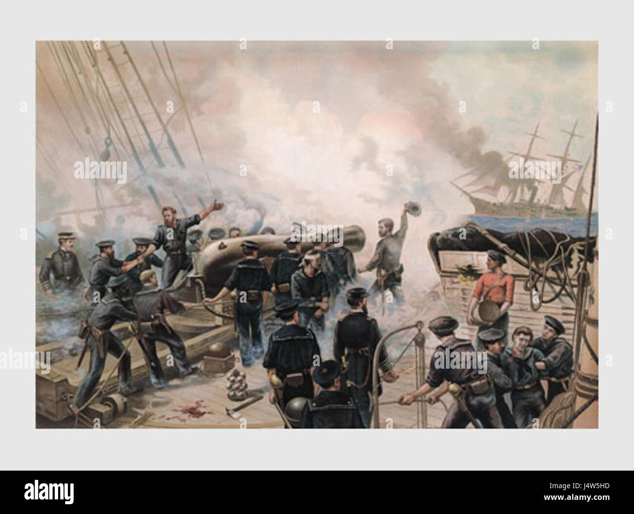 Uss kearsarge in battle hi-res stock photography and images - Alamy