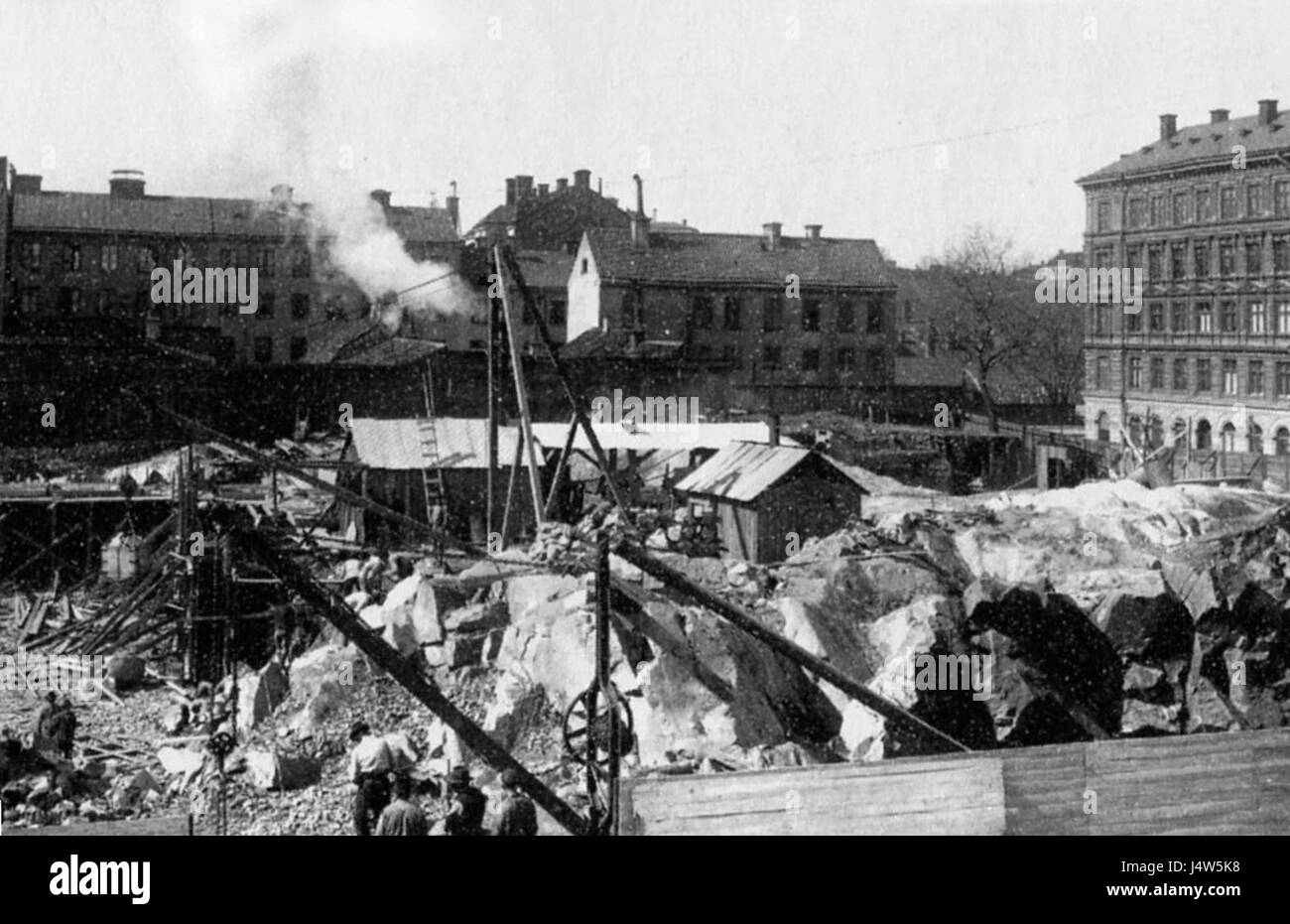Historical infrastructure Black and White Stock Photos & Images - Alamy