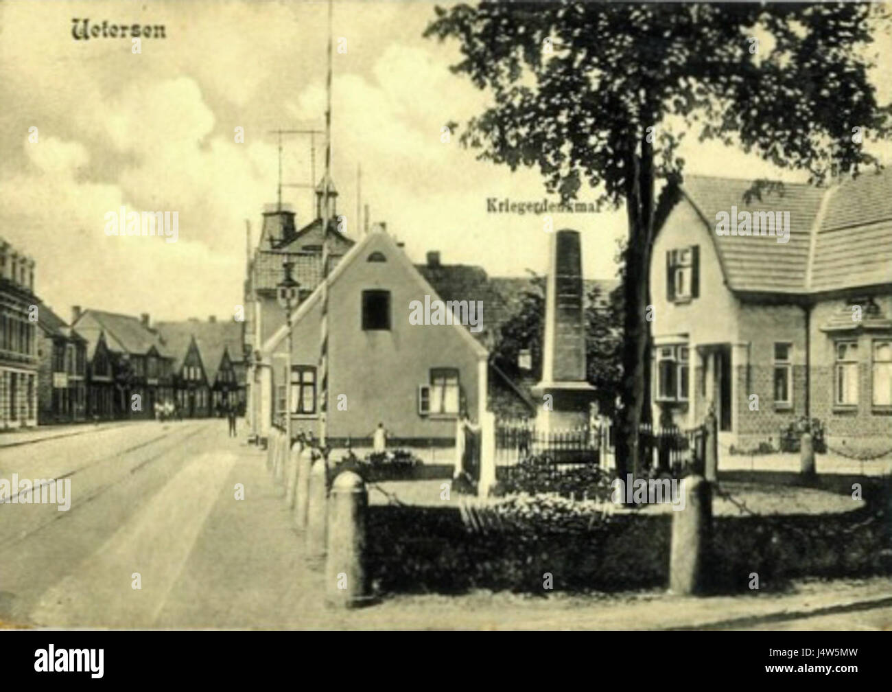The Uetersen Kriegerdenkmal, located in Uetersen, Germany, is a war ...