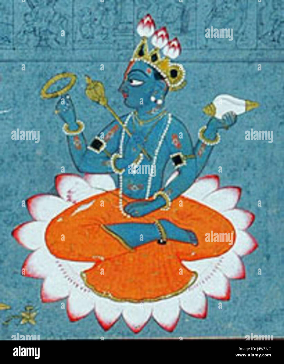 Vishnu is a principal deity in Hinduism, known as the preserver and ...