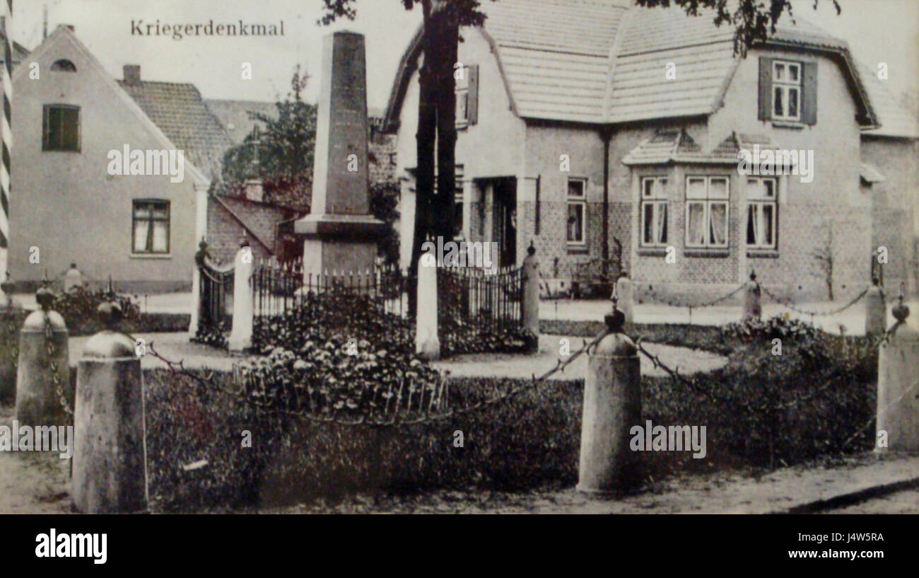 The 'Uetersen Kriegerdenkmal 1880' refers to a war memorial located in ...